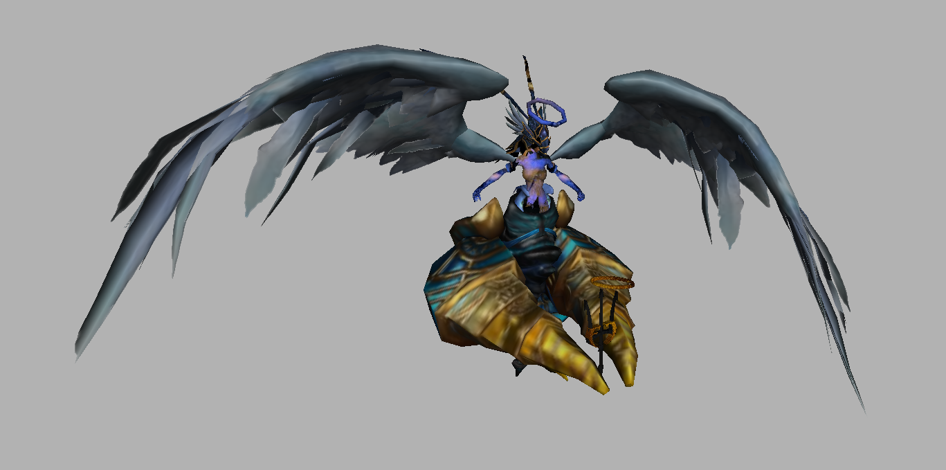 Monster with wings - Pixelwork.pl